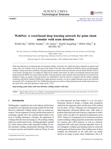 pdf weldnet a voxel based deep learning network for point cloud