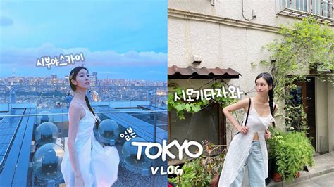 Sub일본 도쿄 3박4일 Vlog Ep2🗼 시부야스카이 이치란라멘 시모기타자와 스프카레 스키야키 💖 Youtube