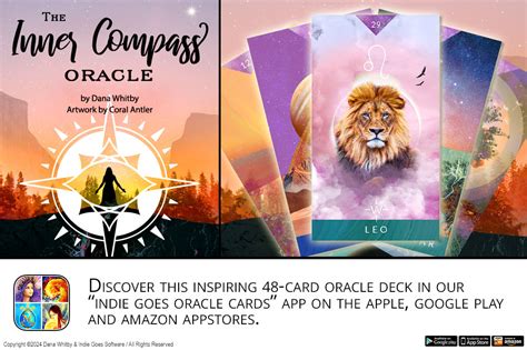 Inner Compass Oracle Cards Deck Now Available Indie Goes Software