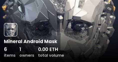 mineral android mask collection opensea