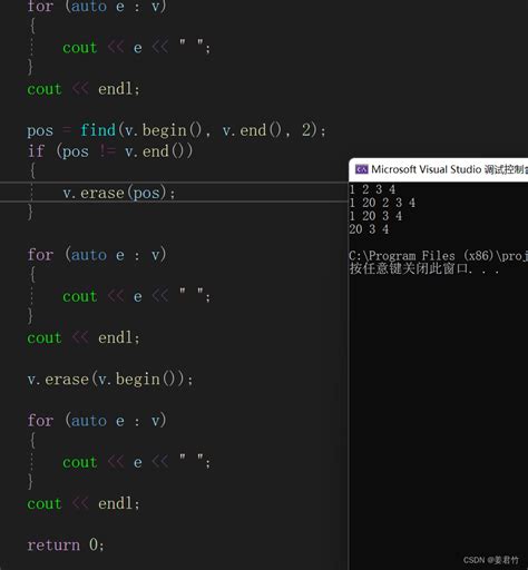 c 中的vector容器 c vector容器 csdn博客