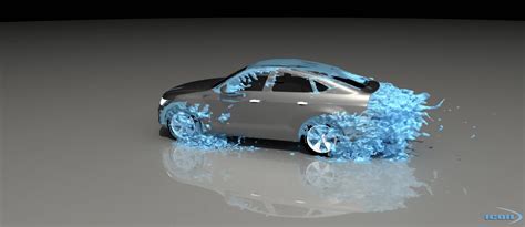 External Aerodynamics Vehicle Simulation Icon