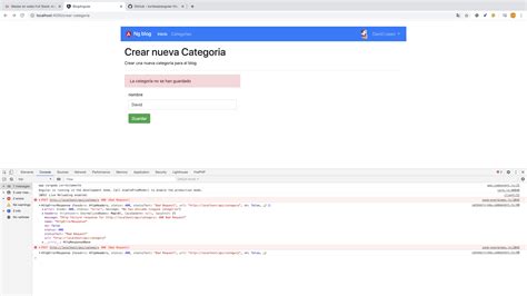 Laravel Tengo Este Error Post Localhostapicategory 400 Bad