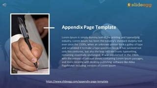 Appendix PPT Pdf Desktop Publishing Computer Software And Applications