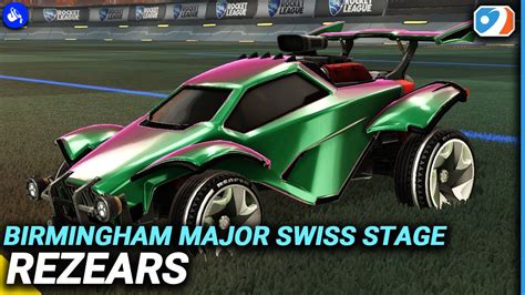 Rezears Design Blue Side Rlcs Birmingham Major Swiss Stage Rocket League Youtube