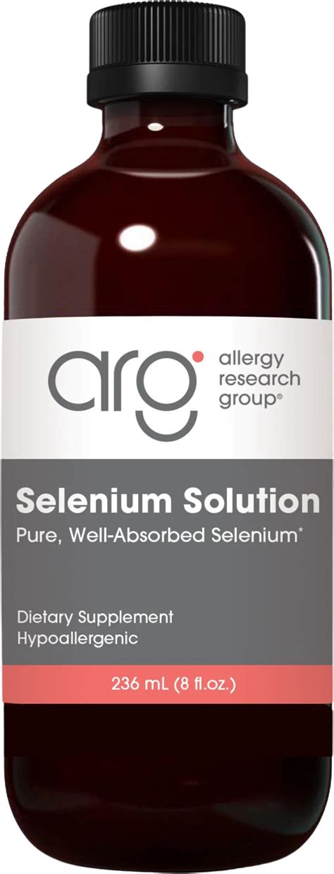 Selenium Solution 236 Ml Allergy Research Group® Vitalabo Portugal