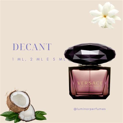 Decant Perfume Importado Crysyal Noir Escorrega O Preço