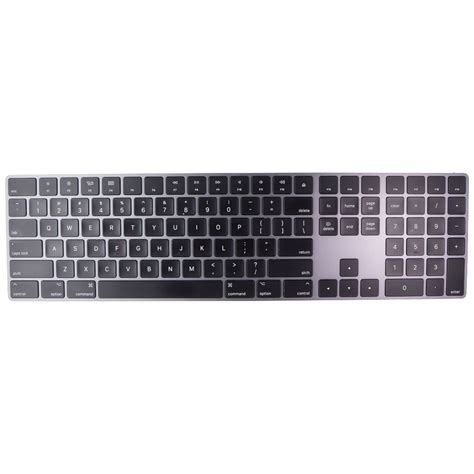 Used Apple Magic Keyboard With Numeric Keypad A1843 Space Gray Us English Mrmh2lla Ubbthreads