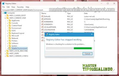 Memperbaiki Registry Editor Tidak Terbuka Crash Atau Berhenti Berfungsi Di Windows 10 11