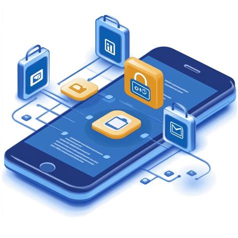 A Visual Of A Mobile Apps Secure Session Management With Tokenbased