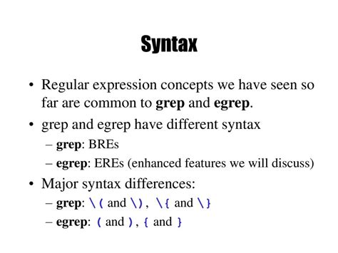 Regular Expressions Grep And Sed Intro Ppt Download