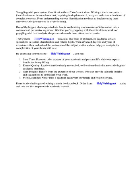 System Identification Thesis Pdf Artificial Neural Network