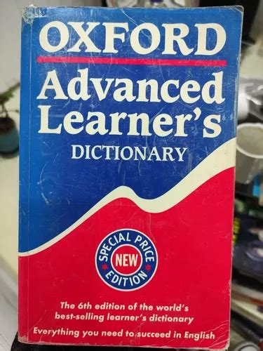 Diccionario Inglés Ingles Oxford Advanced Learners Mercadolibre