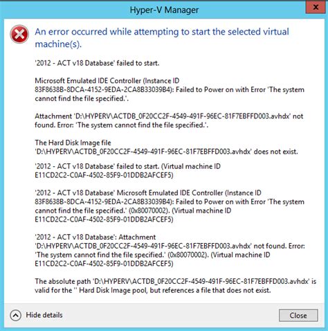 Hyper V Issue With Vm Stuck In Merging Virtualization Spiceworks