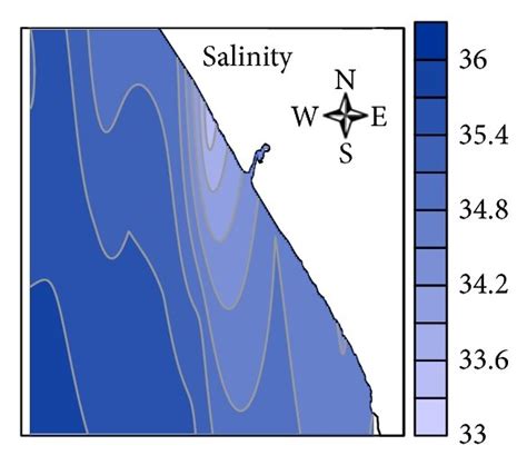 Average Spatial Variation Of A Temperature °c B Salinity C Download Scientific