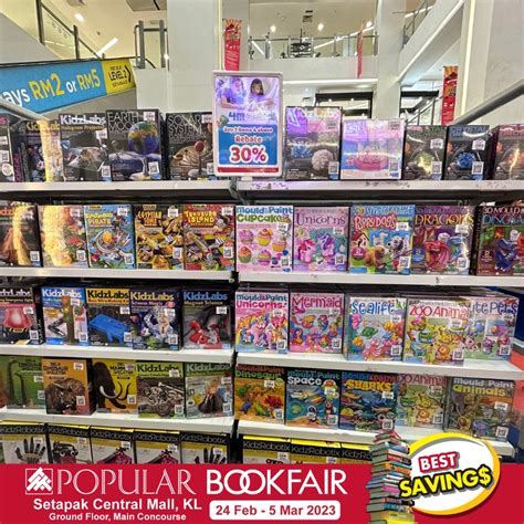 Now Till 5 Mar 2023 Popular Book Fair At Setapak Central Mall