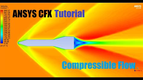 Ansys Cfx Compressible Flow Tutorial Youtube