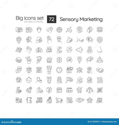 Sensory Marketing Icon Monochrome Simple Neuromarketing Icon For Templates Web Design And