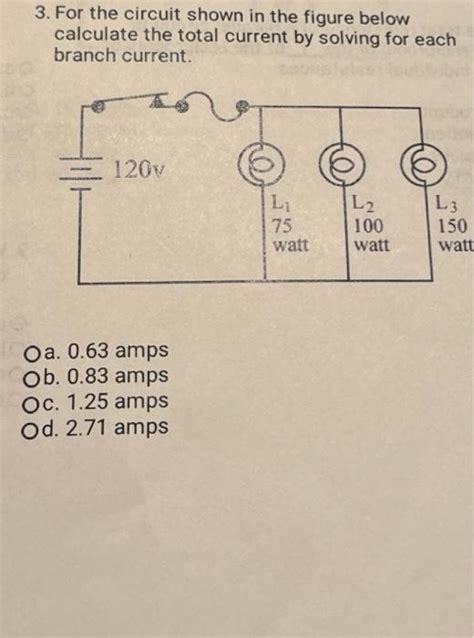 Solved For The Circuit Shown In The Figure Below Chegg