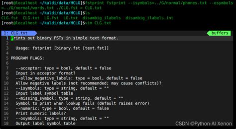 kaldi语音识别技术 八 整合hclg csdn博客