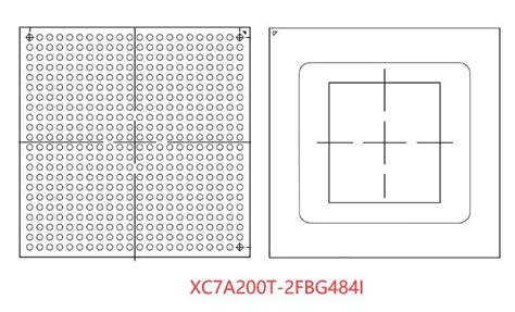 xc7a200t 2fbg484i fpga 285 i o 484fcbga ic xc7a200t 2fbg484i and xc7a200