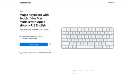 Apple Magic Keyboard With Touch ID Can Now Be Bought Solo Without The M1 IMac Laptops Pc News