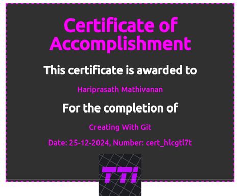 Hariprasath M On Linkedin Git Github Learning Certification