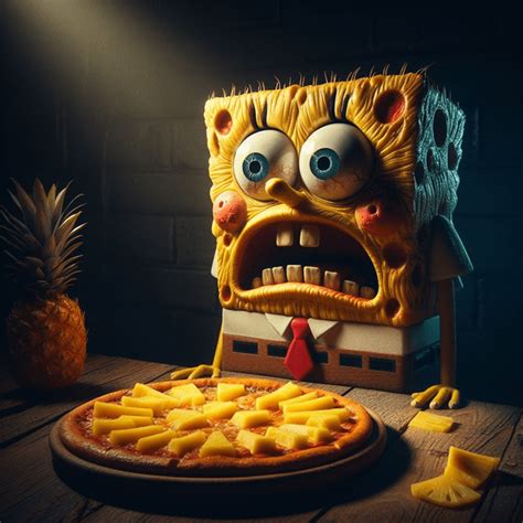 Some Spongebob Characters In Hell R Hellaflyai