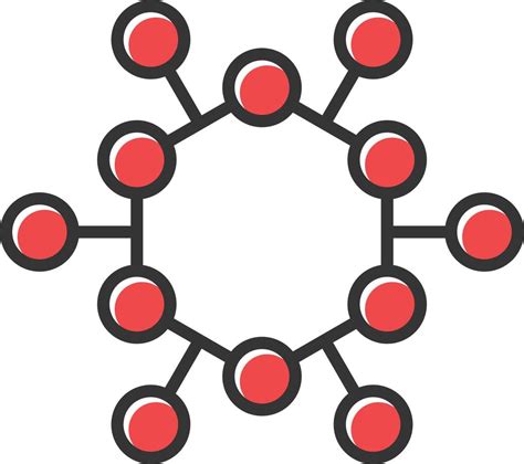 Atom Structure Filled Icon 9808584 Vector Art At Vecteezy