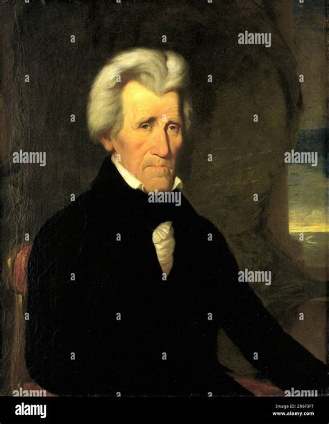 Andrew Jackson Date Ca 1840 Oil On Canvas Museum Smithsonian American Art Museum Stock