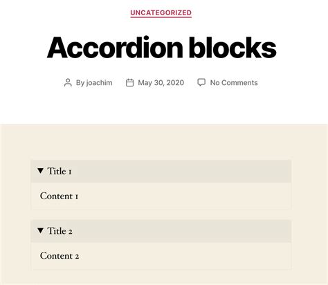 Styling For The Details Summary Block · Issue 250 · Wordpresslearn