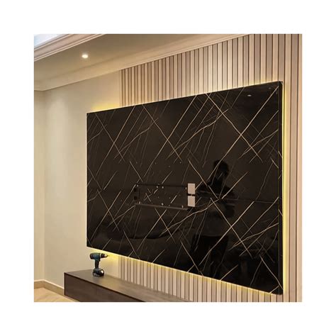 Revestimiento Placa Pvc Imitación Marmol Pared Decoración 244 X 122m