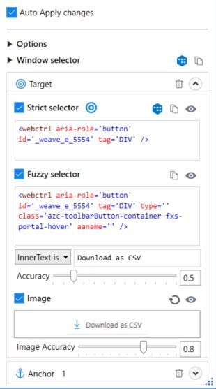 Indicate Element And Selectors Not Working Correctly Studio Uipath