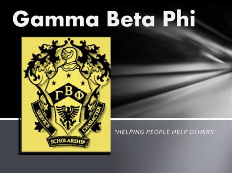PPT Gamma Beta Phi PowerPoint Presentation Free Download ID