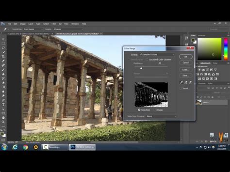 Selection With Colour Range In Photoshop Techyv