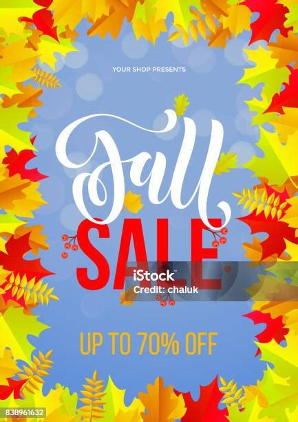가가 판매 메이플 리프 포스터가 쇼핑 프로 모션 배너 온라인 할인점 가격에 대한 스톡 벡터 아트 및 기타 이미지 가격 가을