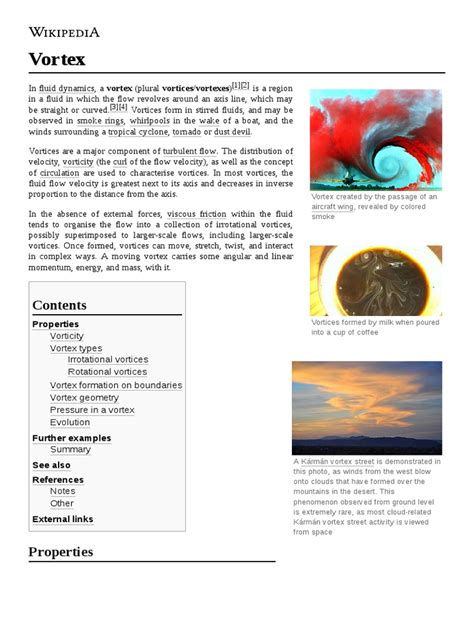 vortex pdf vortices rotation around a fixed axis