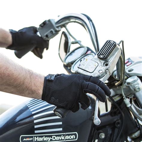 Bitwell Moto Black Gloves Trooper Lu Motorcycle Accessories
