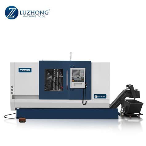 Fanuc Cnc Turning Center Slant Bed Linear Rail Tck56 Cnc Lathe Cnc