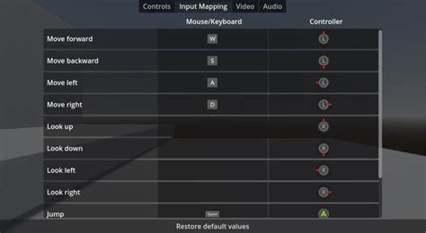 Godot Input Mapper For Mousekeyboard And Controller Actions