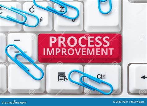 Conceptual Display Process Improvement Business Idea Task Of Identifying Upon Existing Business