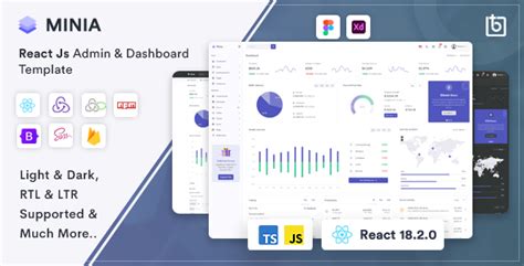 Minia React Admin And Dashboard Template By Themesbrand 33691198 Uthemes