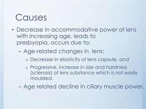 Accommodation Of Eye Pptx Eye And Vision Conditions Diseases And