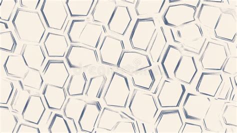 Abstract Angular Hexagons Form Seamless Edgy And Sharp Tiling Pattern