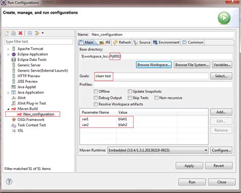 Eclipse Passing Datastrings From Maven To Javajunit App Stack