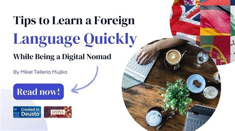 Tips to Learn a Foreign Language Quickly While Being a Digital Nomad