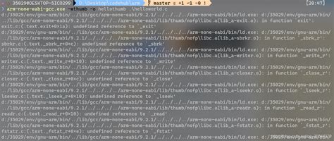 arm none eabi gcc 报错 undefined reference to ` exit 解决方案 specs nosys