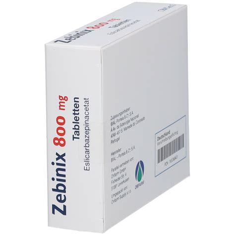 Zebinix 800 Mg 30 St Mit Dem E Rezept Kaufen Shop Apotheke