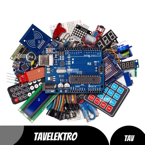 Jual Arduino Uno R3 Dip Starter Kit Paket Rfid Compatible Shopee