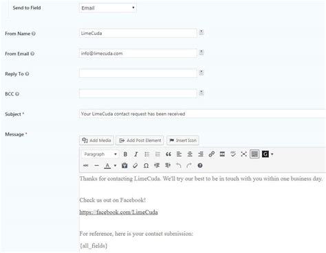properly setting up gravity forms notifications for best deliverability